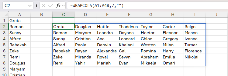 How to Restructure Data in Microsoft Excel