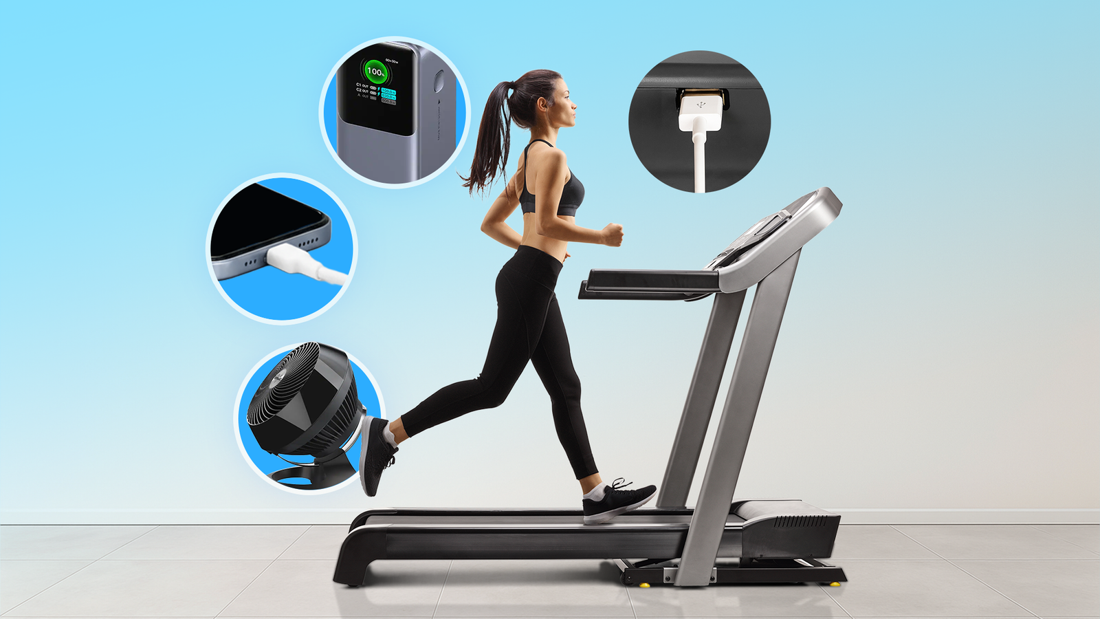 Your Treadmill Has a USB Port—Here's 5 Useful Things You Can Do With It