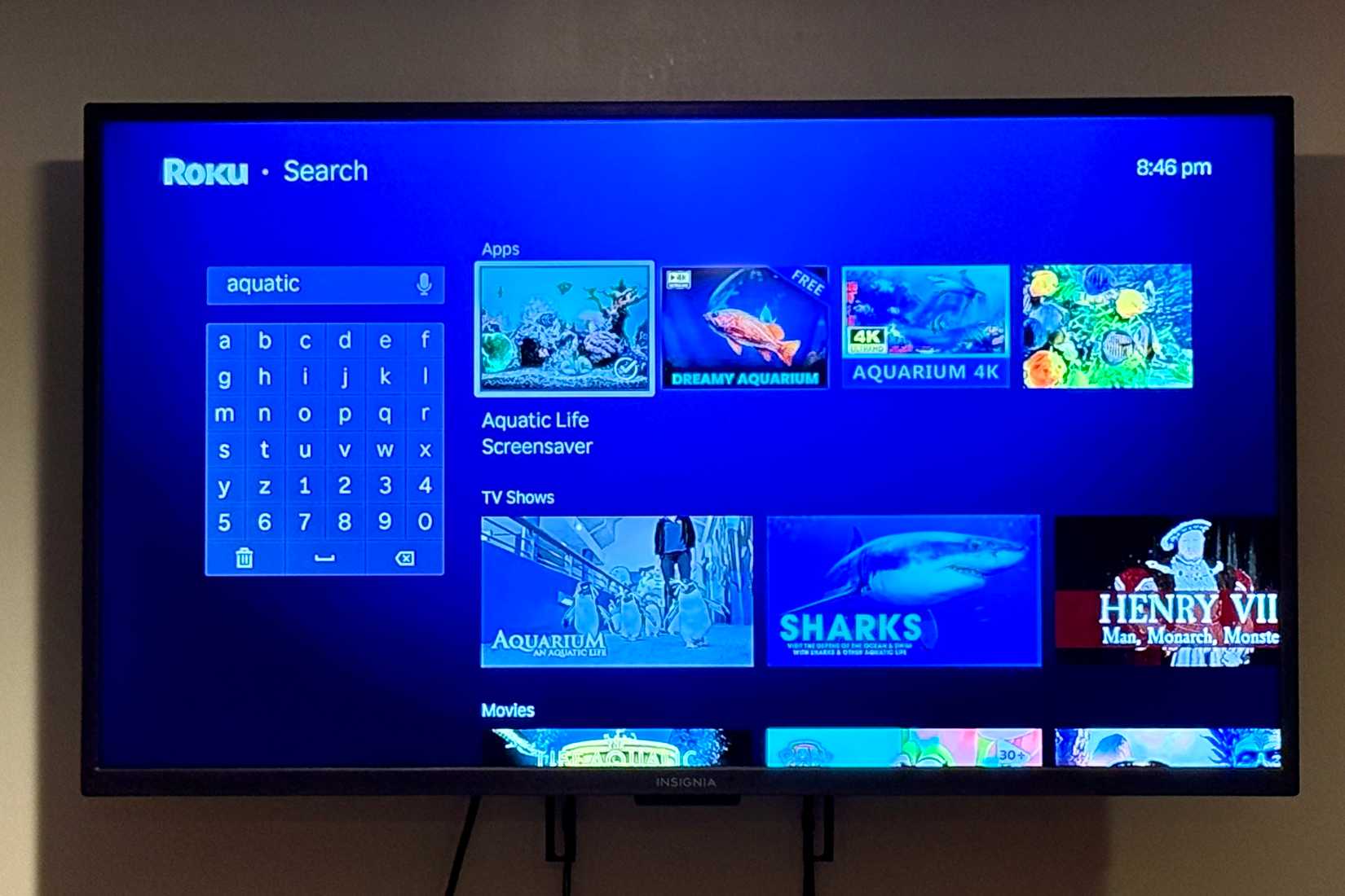 Forget Roku City, I’m Using This Classic Aquarium Screensaver Instead