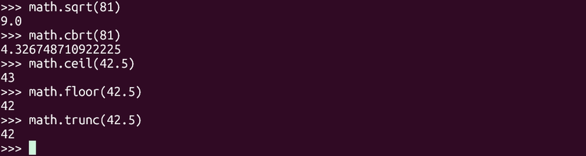 The math Module in Python: 6 Common Calculations You Can Make