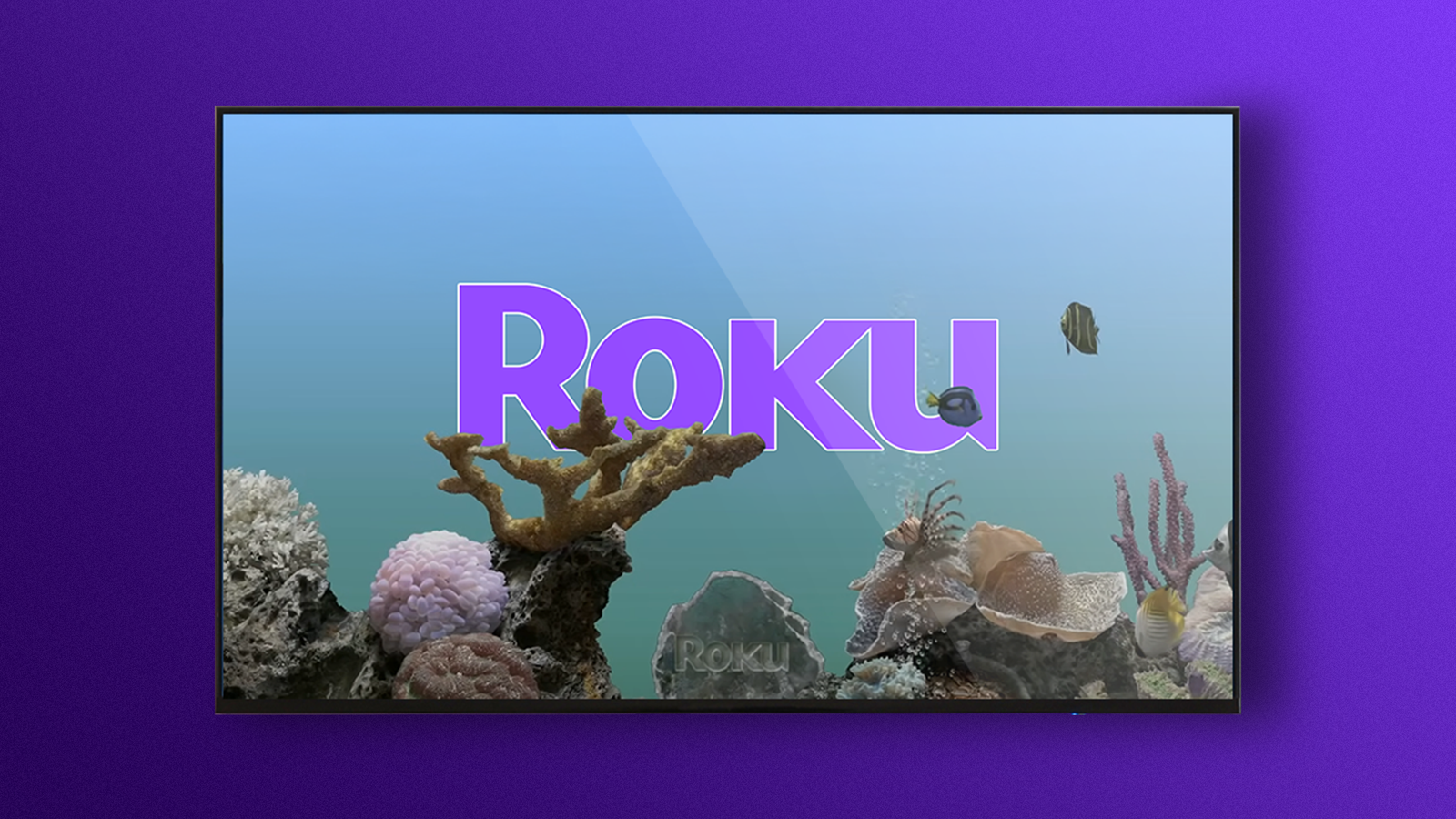 Forget Roku City, I’m Using This Classic Aquarium Screensaver Instead