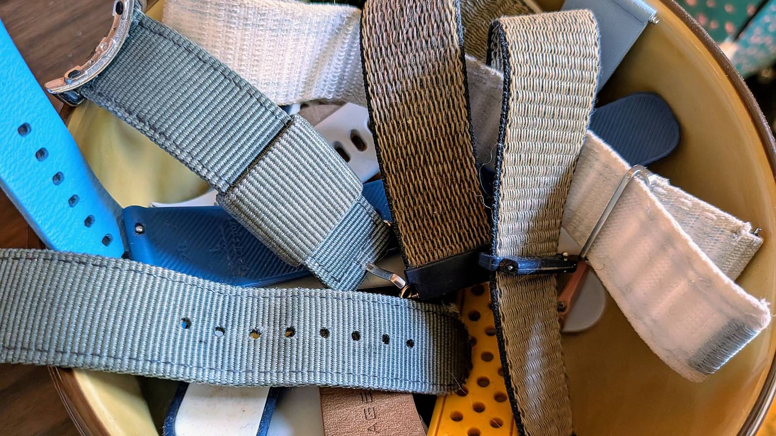 Throw Your Stinky Watch Band in the Washing Machine