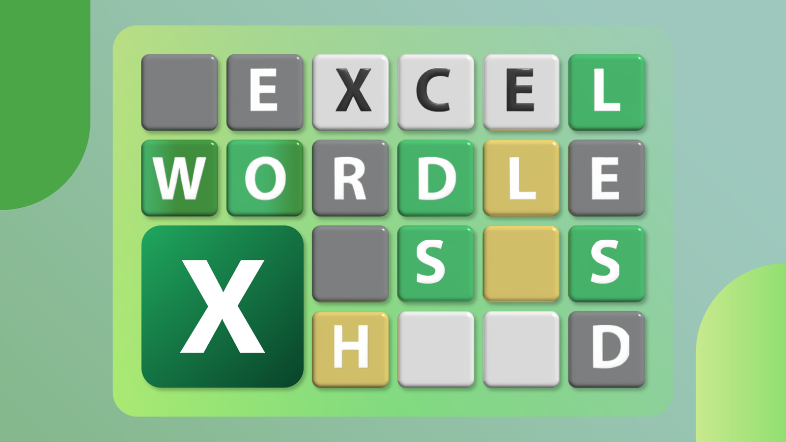 How I create a viral word game in Excel