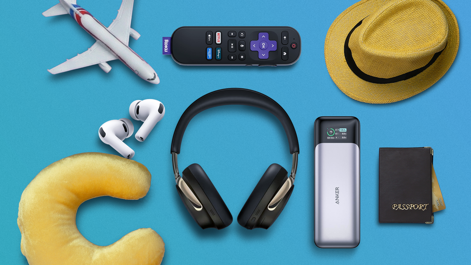 Don't go to the airport without this simple AV travel kit