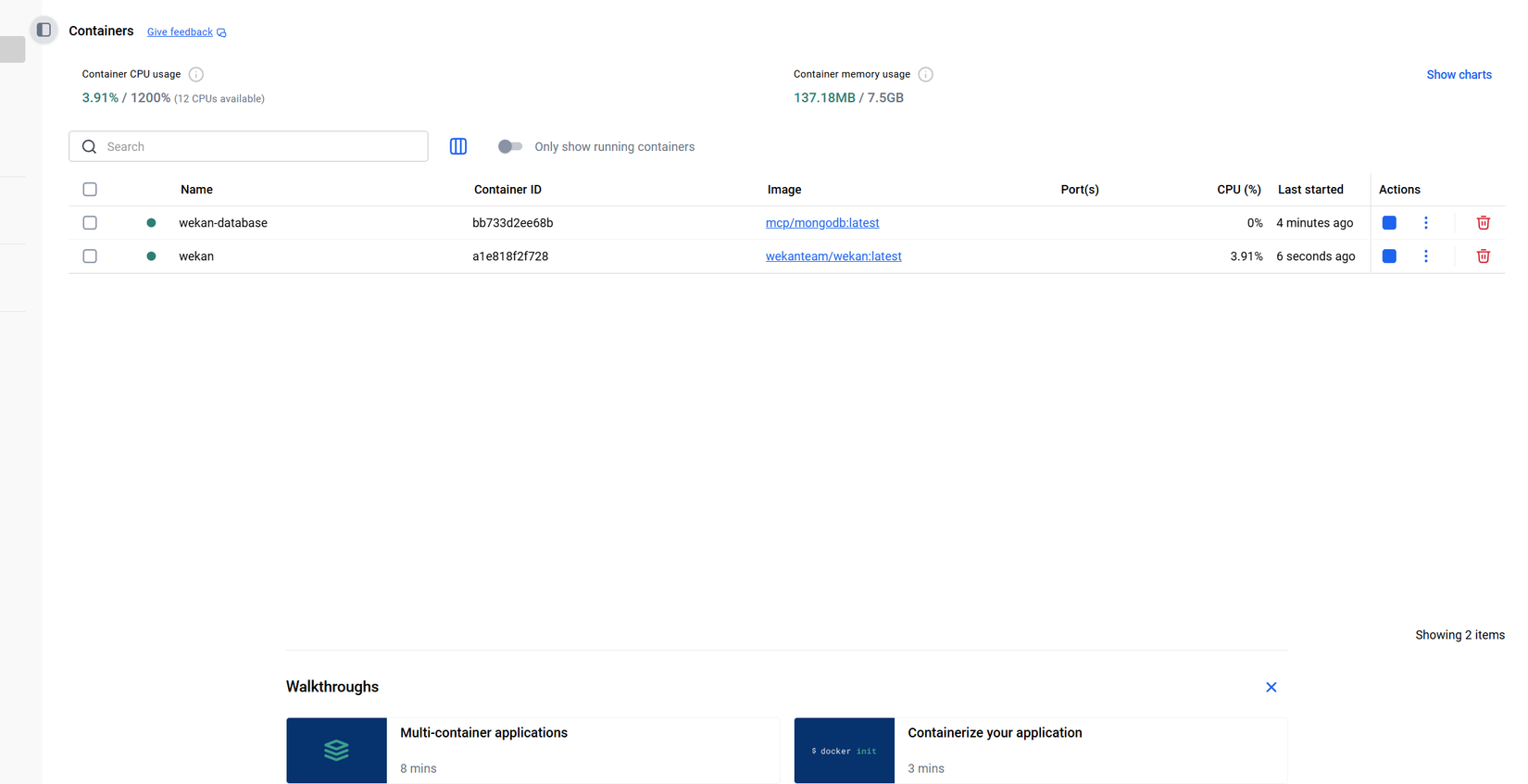 Installing WeKan on Windows using Docker