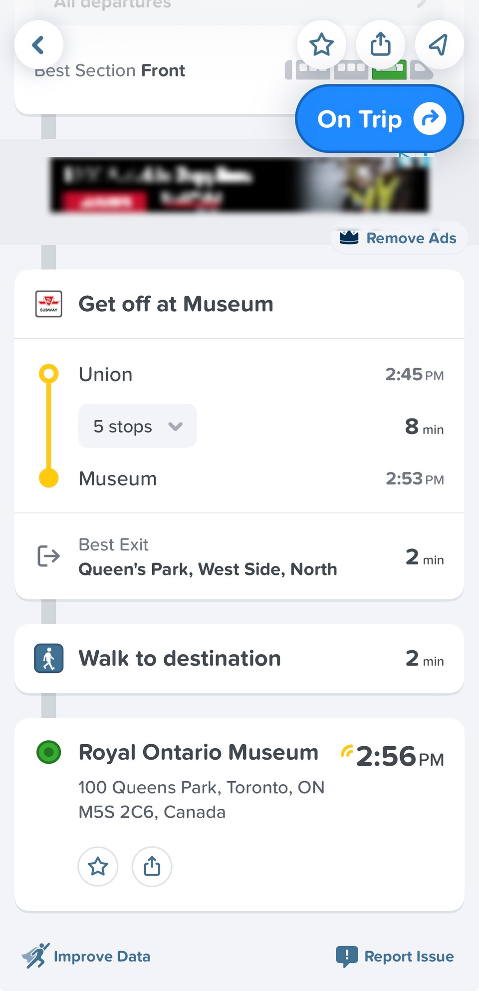 Google Maps is not the best transit app—I found a better one