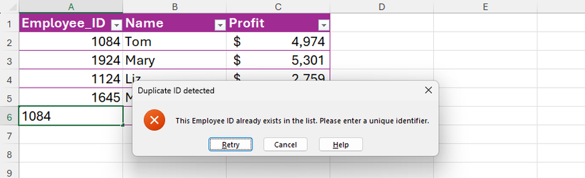 3 must-know custom data validation formulas for preventing errors in Excel