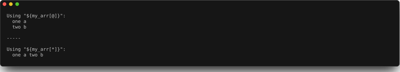 A beginner's guide on expanding Bash arrays and word splitting