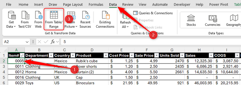 How to use Excel's Power Query to tidy up messy spreadsheet data