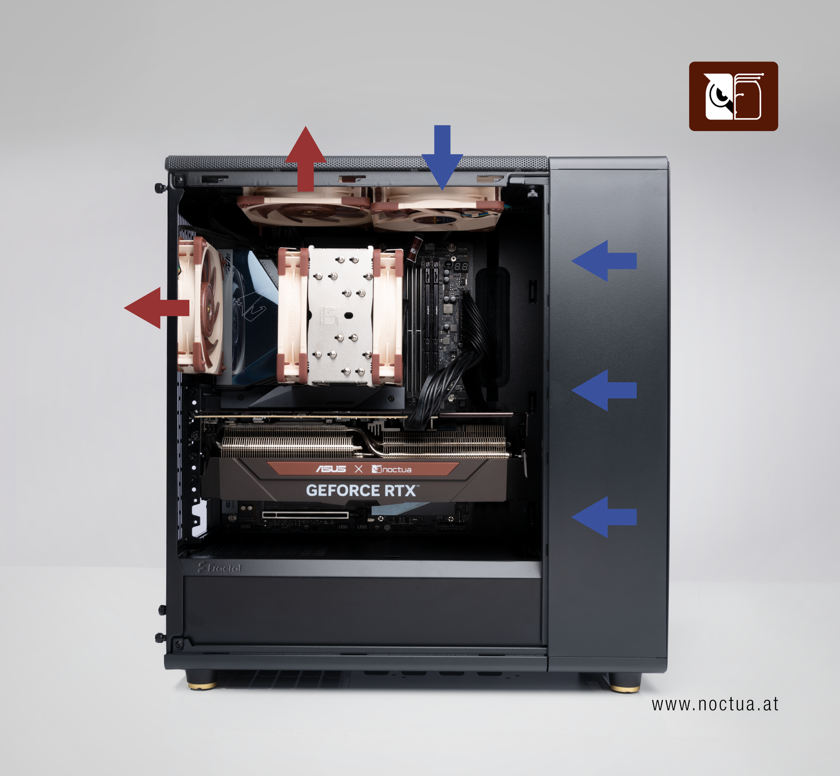 Stop setting every top fan to exhaust: It might be choking your CPU