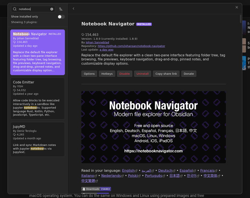 Why I swapped the Obsidian sidebar for a third-party file explorer