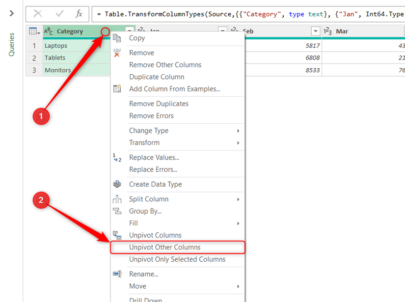 5 everyday actions that Power Query does better than regular Excel tools