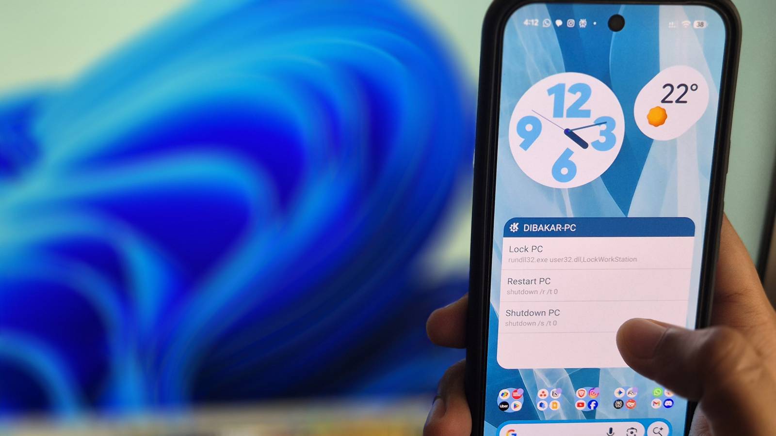 How to shut down your Windows PC from your Android home screen