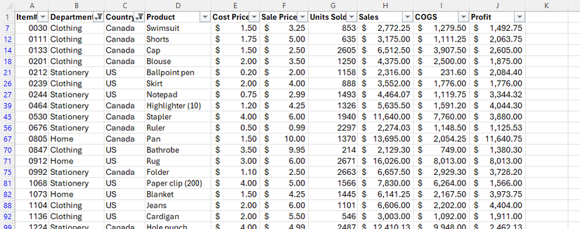 Stop manually hiding Excel rows and columns for meetings: Use this ...