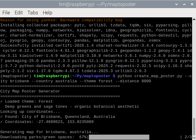 How to make minimalist city maps in seconds using a free Python script