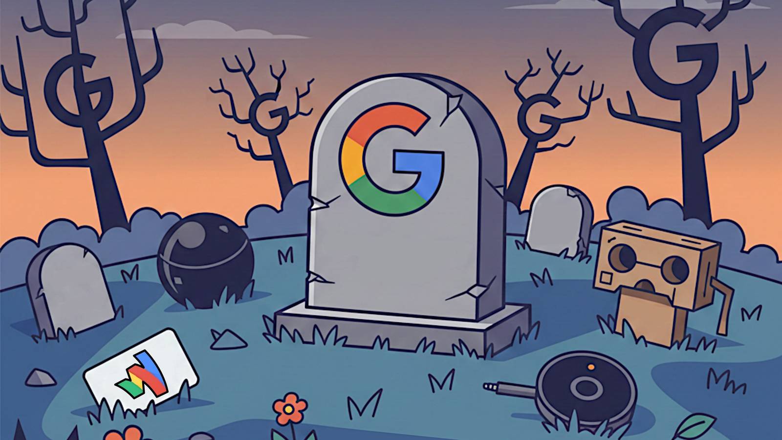 Google’s hardware graveyard: 7 obscure devices even Google wants to forget