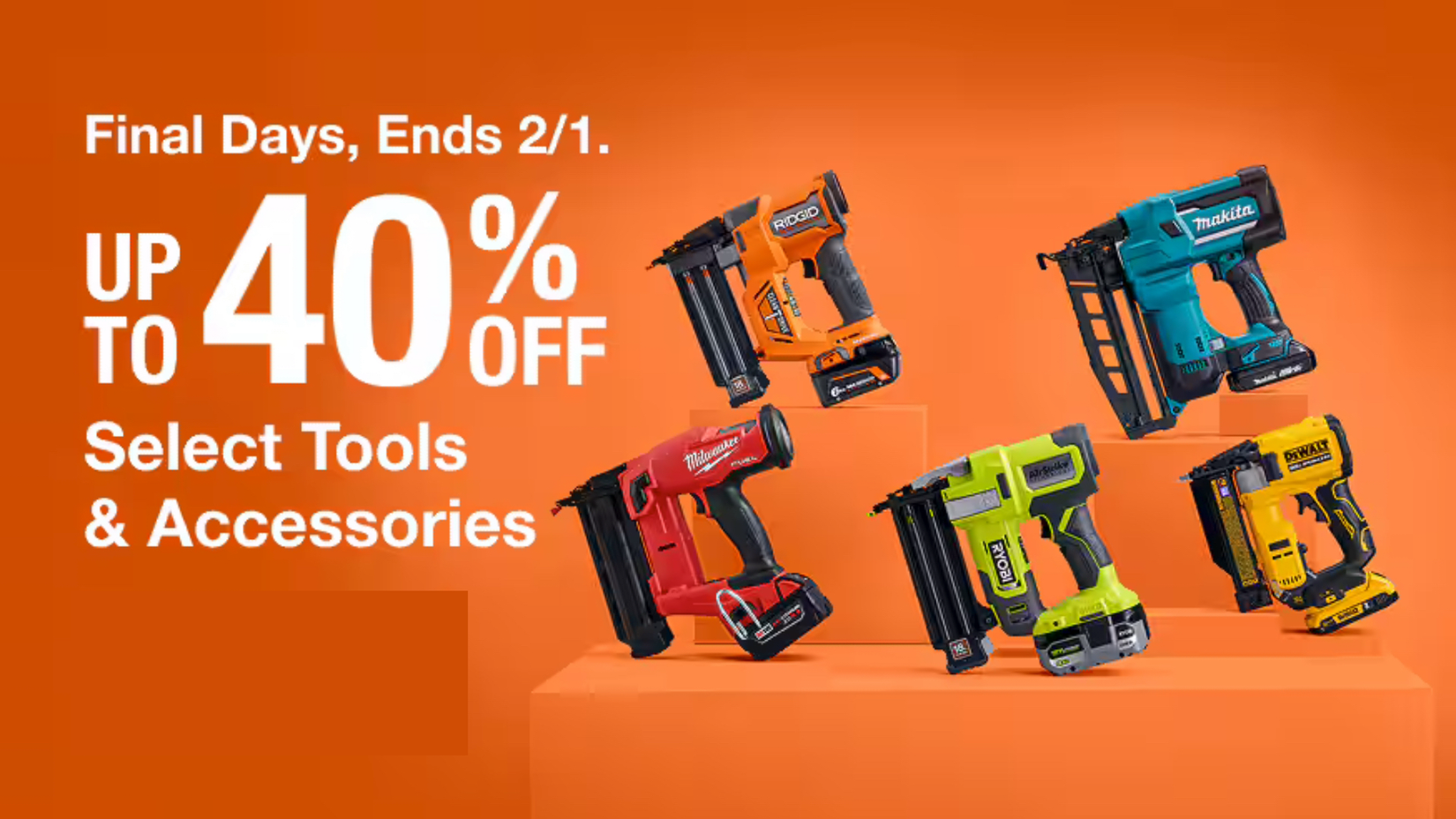 Home Depot’s big Ryobi and Milwaukee tool deals end in 3 days
