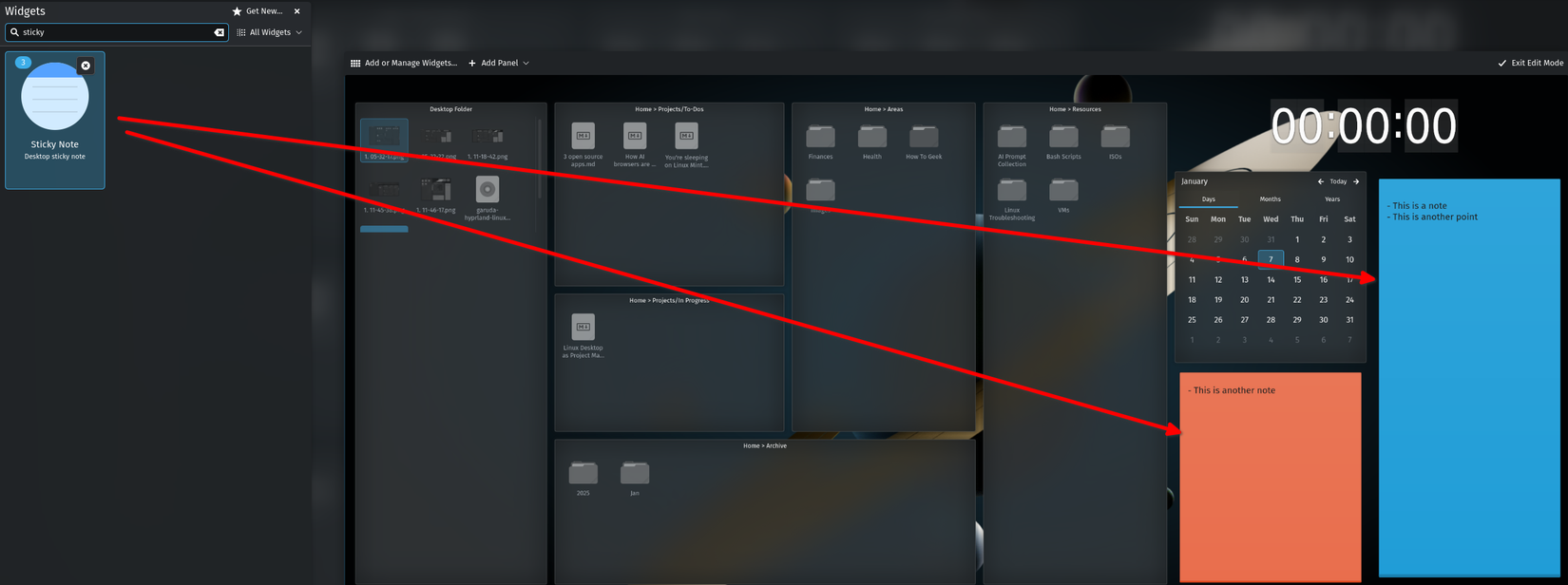 How I used Linux KDE Plasma widgets to build a project management ...