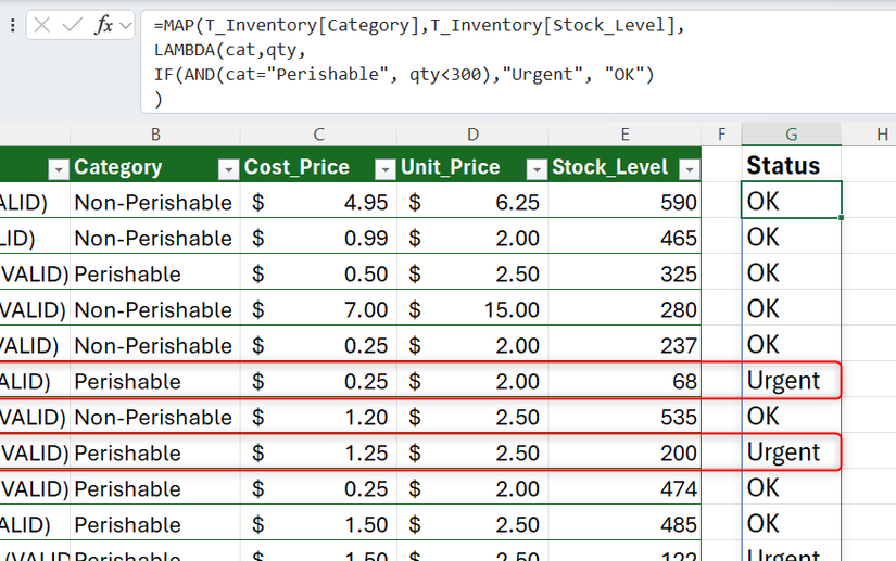 Stop dragging formulas in Excel: Use the MAP function to automate data ...
