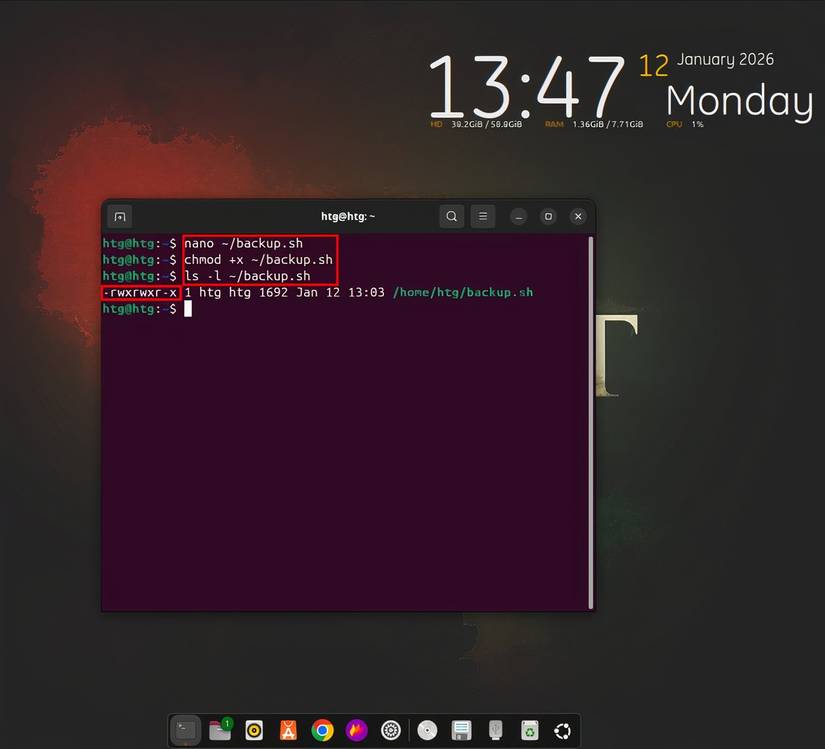 I automated Linux backups with a simple bash script and cron (and it’s better than a GUI)