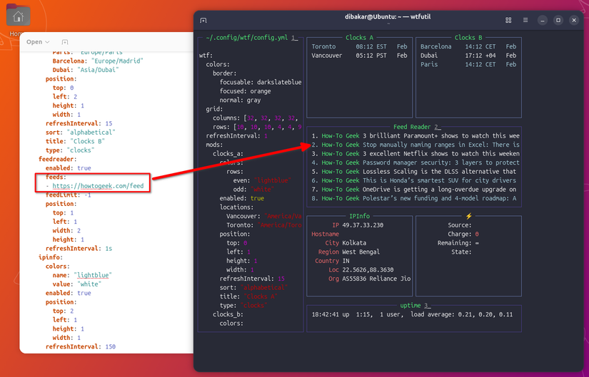 What is wtf—and how to create a Linux Terminal Dashboard with it?