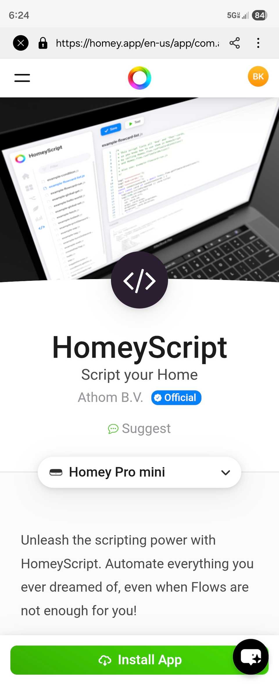 Homey Pro Mini review: A local and private smart home system that ...