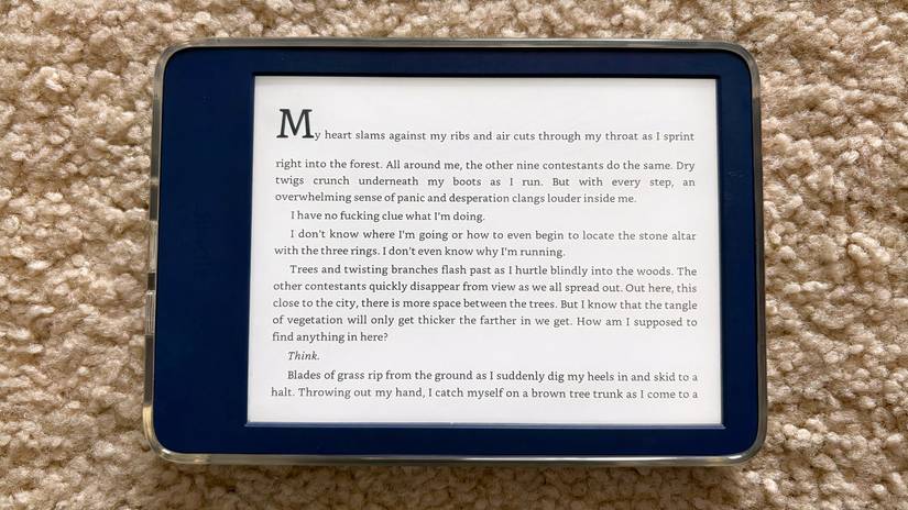 These Kindle layout settings are the closest thing to reading a real book