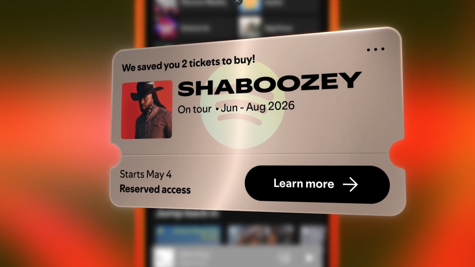 If you're a Spotify superfan, you can now buy concert tickets without ...