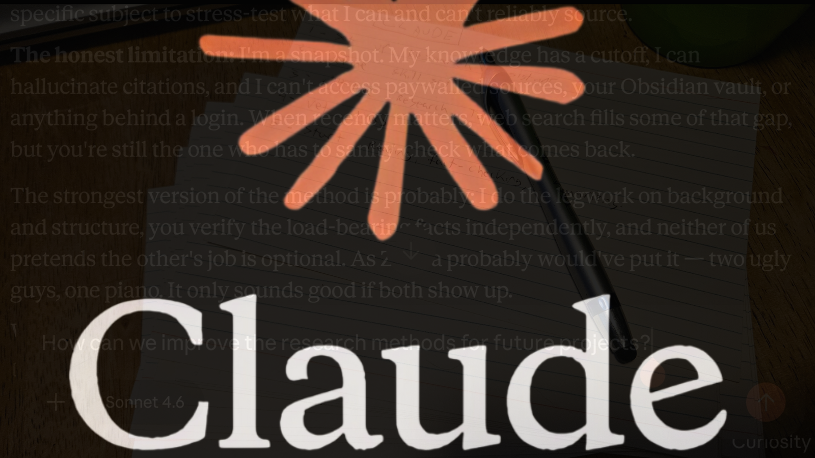 Claude's Research Experiment: Can AI Replace Long-Form Research Methods?