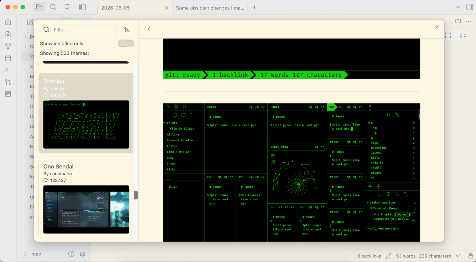 6 Obsidian settings and plugins I set up with every new vault