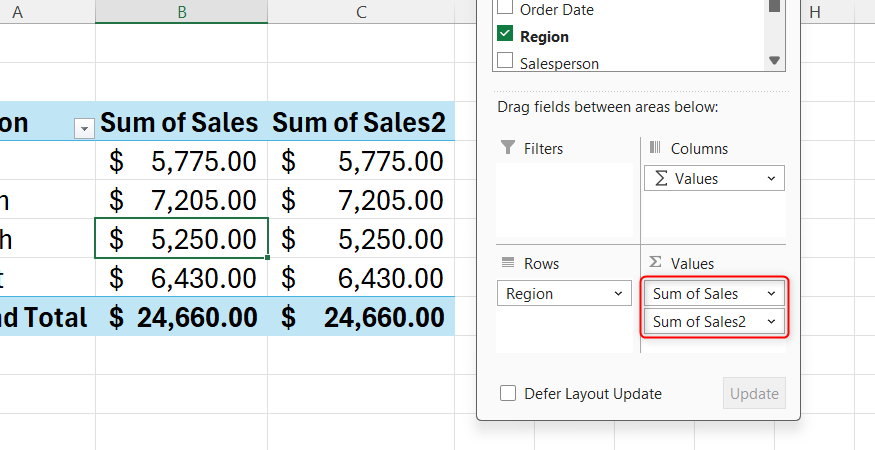 How to create and use PivotTables in Microsoft Excel
