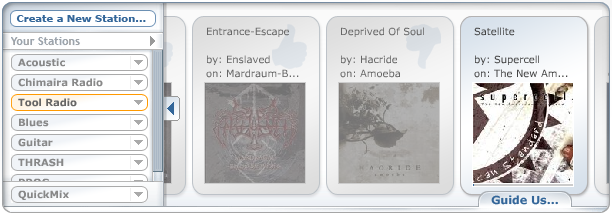 Pandora's New Streaming Audio Desktop Application (beta)