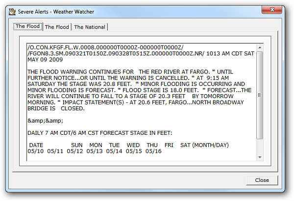 Check Weather Conditions in Real-time with Weather Watcher