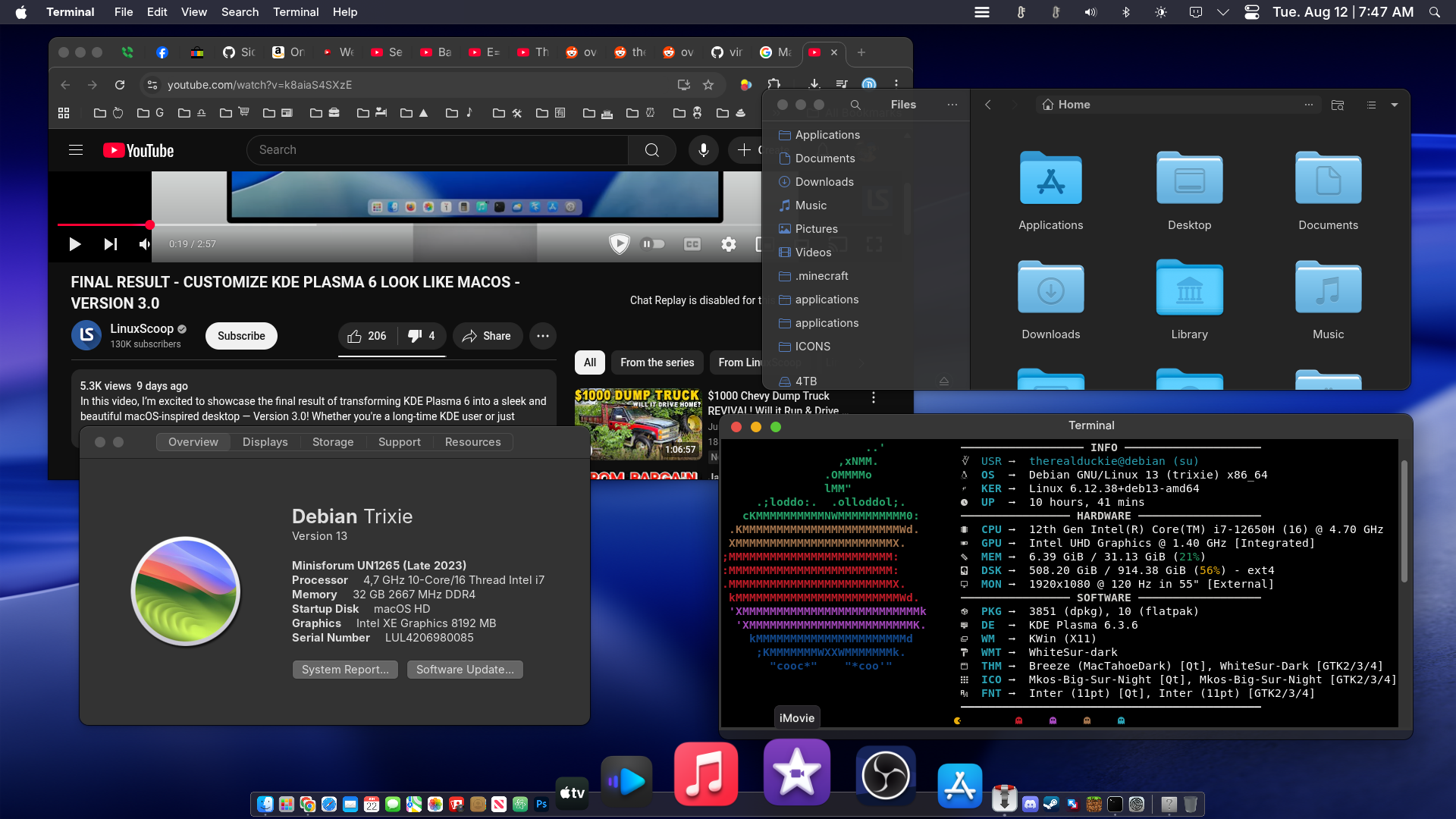 Here's How I Made Linux Feel More Like macOS Using KDE Plasma