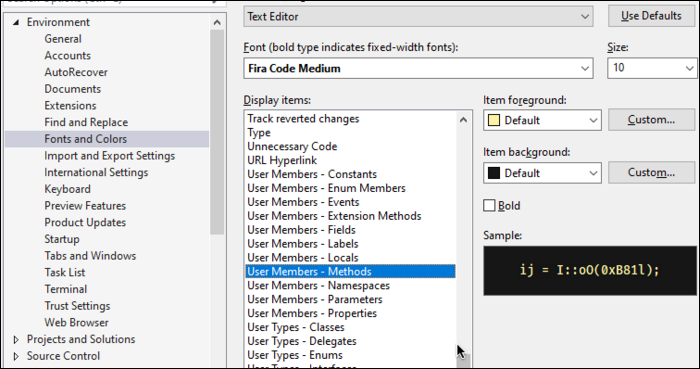 How to Customize the Visual Studio UI