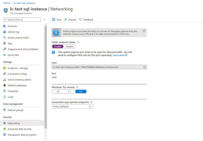 How to use an Azure SQL Managed Instance