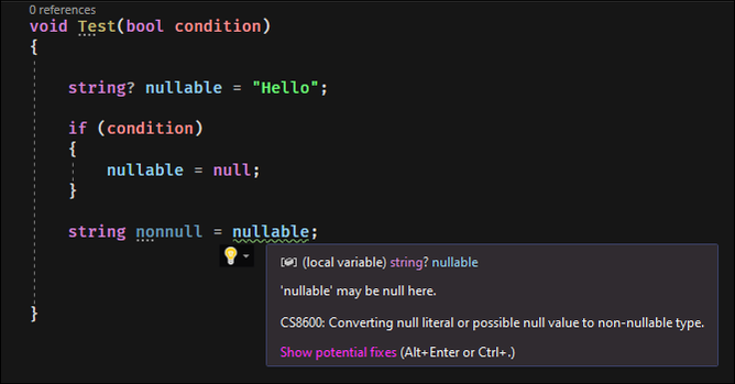How Do C#'s Nullable Reference Types Work?