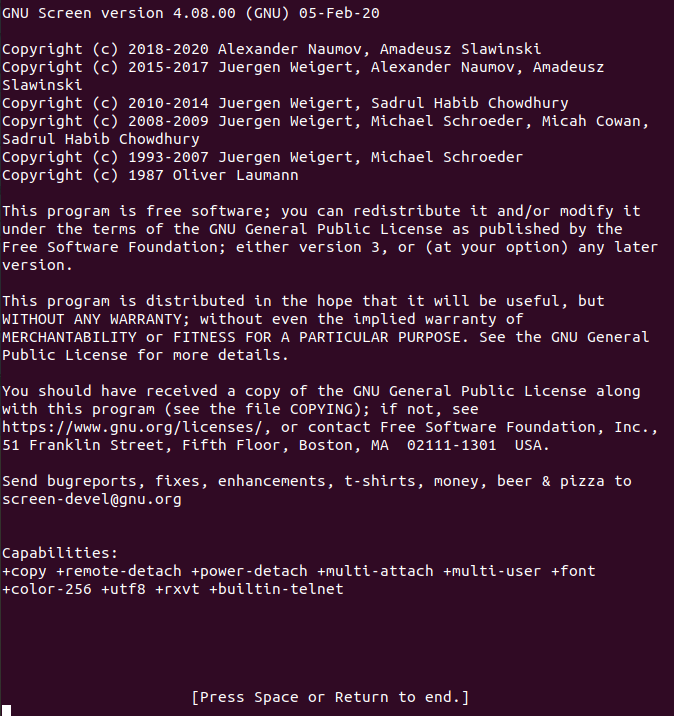 How to Use screen Terminal Multiplexer in Linux
