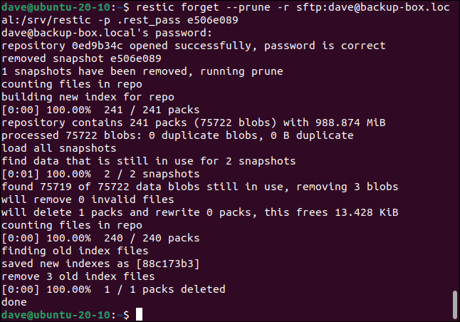 How to Use the restic Backup Program on Linux