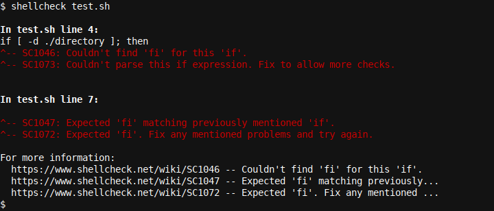 Using shellcheck to Find and Fix Scripting Bugs