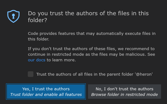 What is "Workspace Trust" in Visual Studio Code?