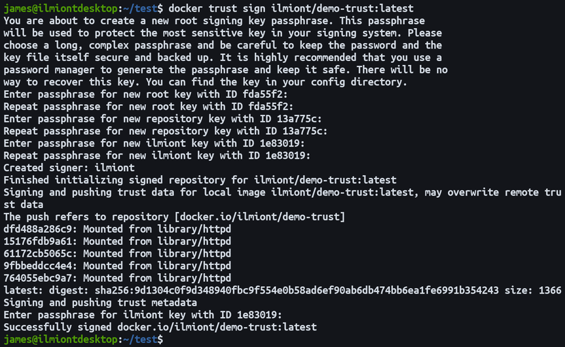 How to Sign Your Docker Images to Increase Trust