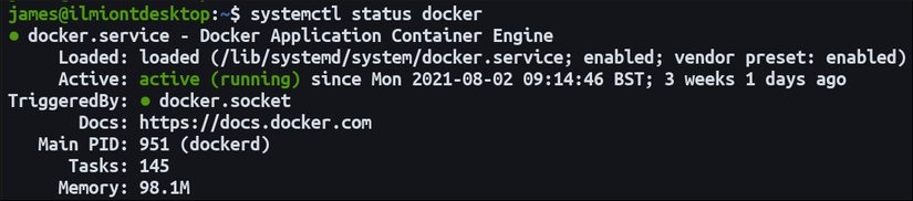 How to Check If the Docker Daemon or a Container Is Running