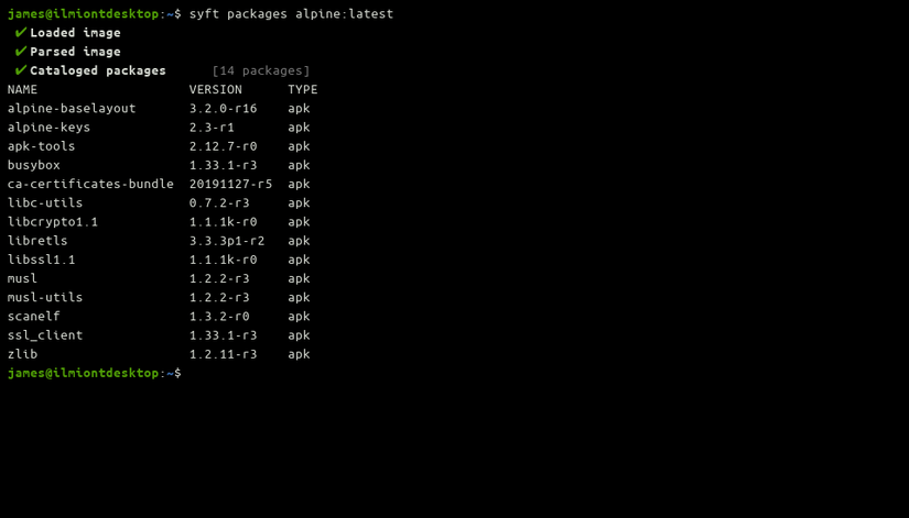How to Index Your Docker Image's Dependencies With Syft