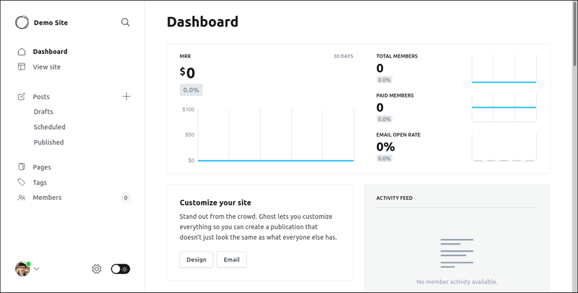 How to Deploy a Ghost Blog With Docker