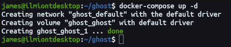 How to Deploy a Ghost Blog With Docker