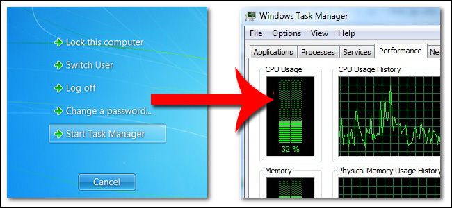 How Can I Make Ctrl+Alt+Del Go Right to the Task Manager in Windows 7?