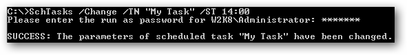How To Create Modify And Delete Scheduled Tasks From The Command Line