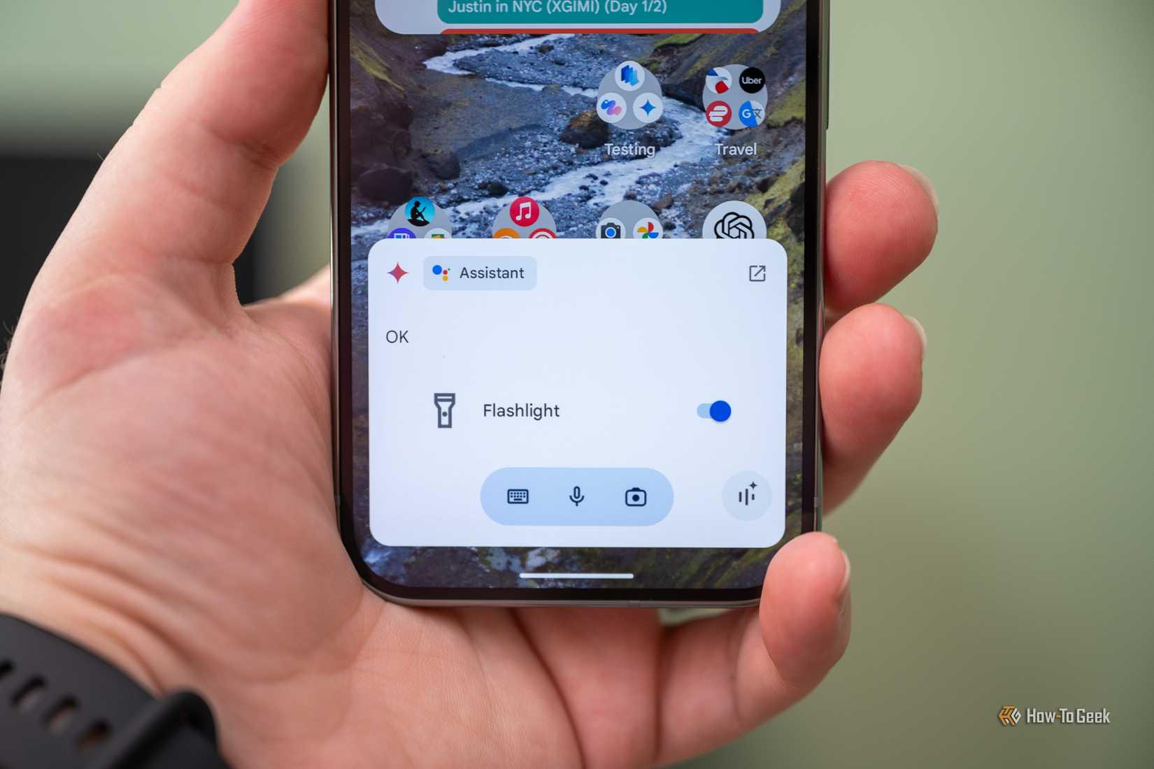 PSA: Swipe From the Bottom Corner to Launch Your Assistant on Android