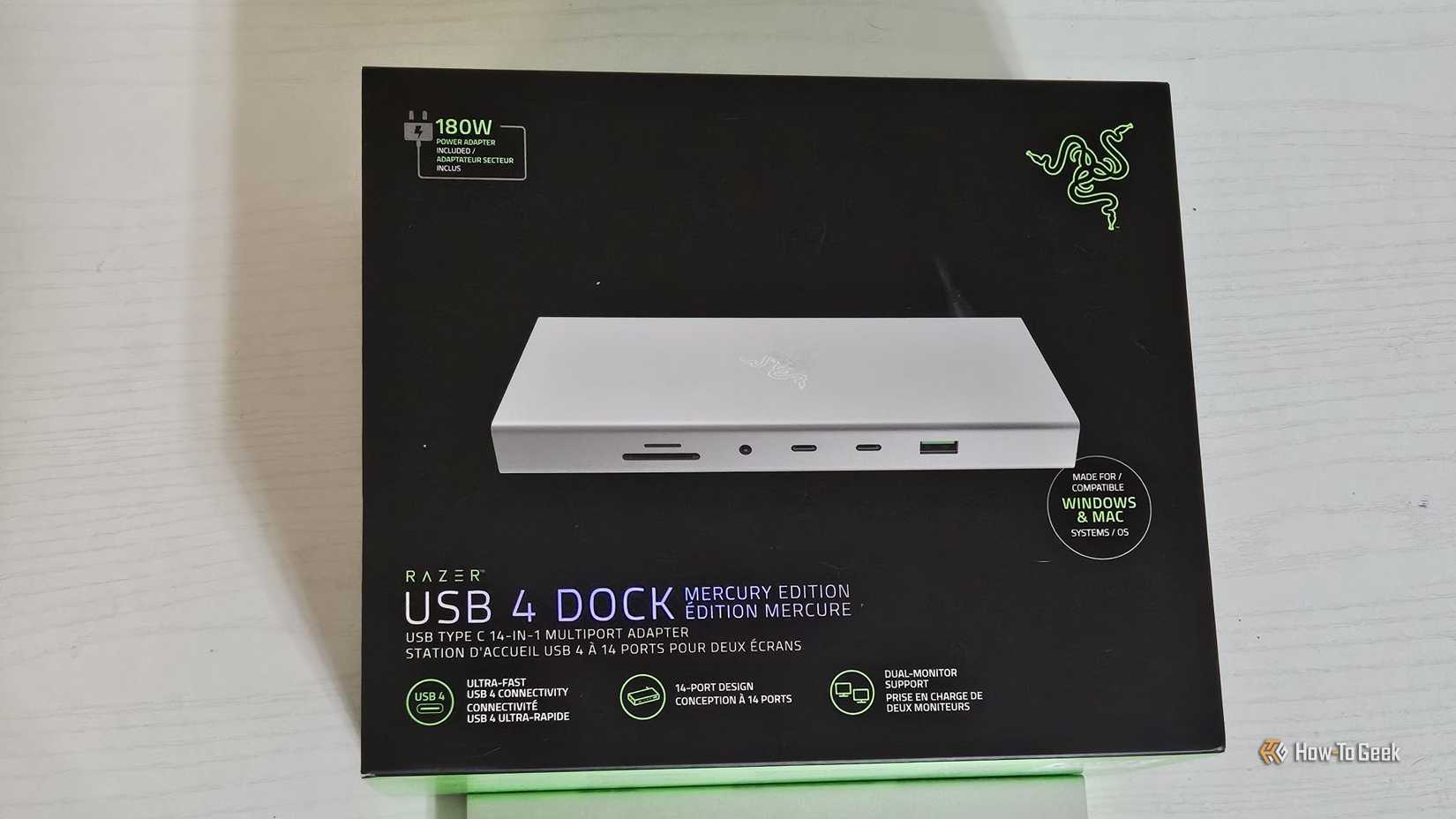 Razer USB 4 Dock Review: 14 Ports to Fully Connect Your Battlestation